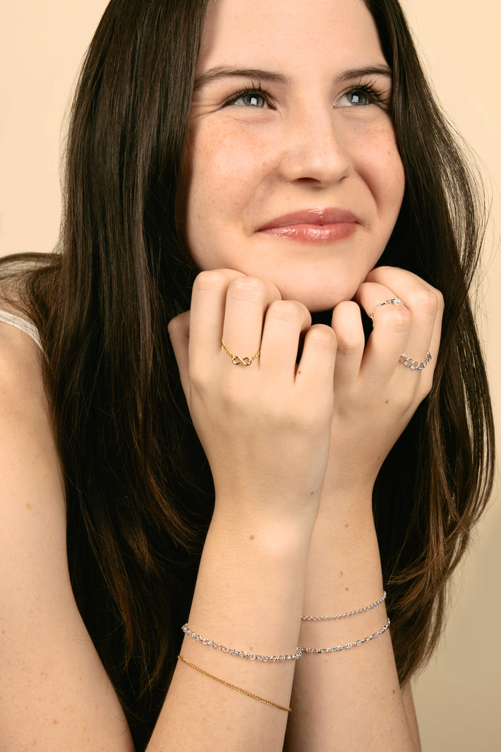 BONDED Permanent Jewellery | Welded Bracelets by Maria Lau | West Yorkshire